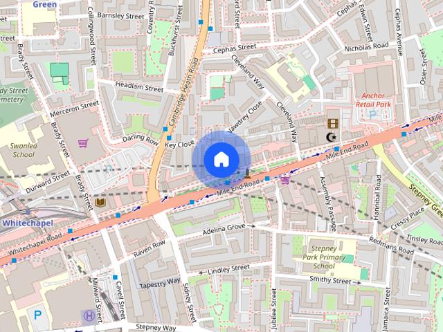 Mile End Road, Whitechapel, E1