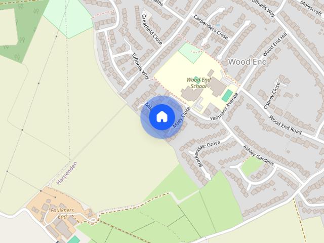 Miley Close, Harpenden, Hertfordshire, AL5