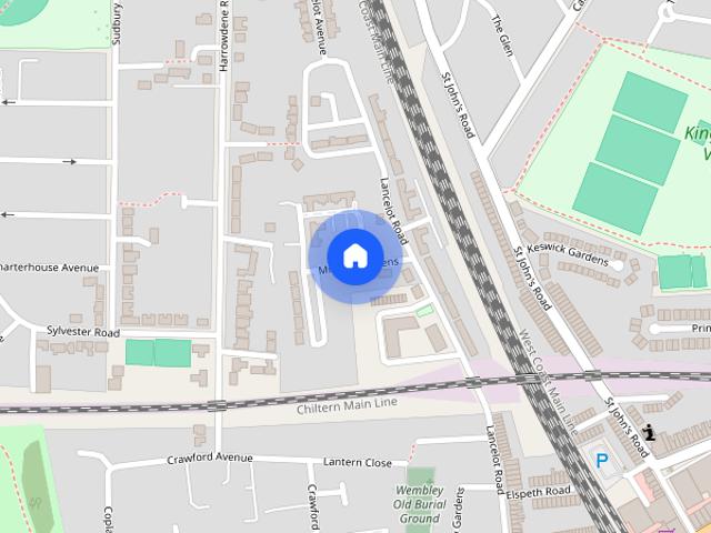 Milford Gardens, Wembley, HA0