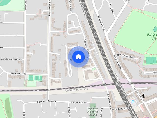 Milford Gardens, Wembley, HA0