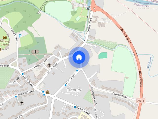 Mill Corner, Lower High Street, Tutbury, Burton On Trent DE13 9LU