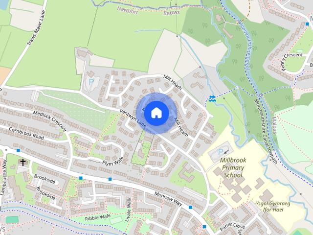 Mill Heath, Newport, South Wales, NP20
