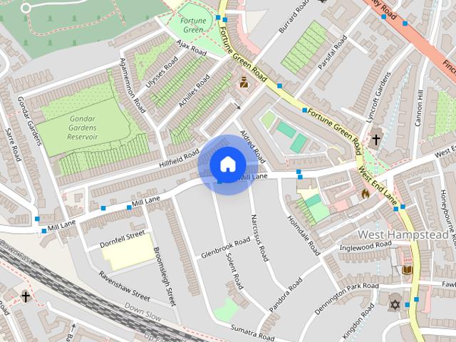 Mill Lane, West Hampstead, London, NW6