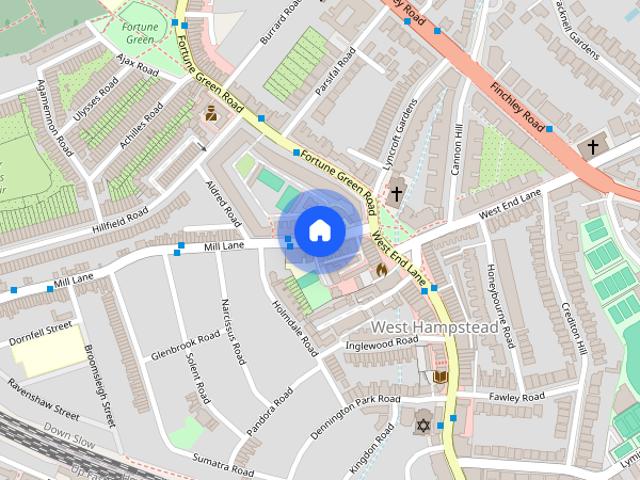 Mill Lane, West Hampstead, London, NW6