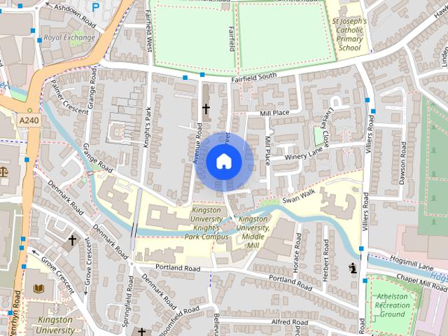 Mill Street, Kingston upon Thames, KT1