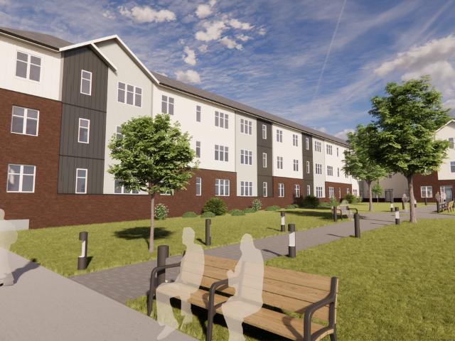 Millard Landing 55+ Community 2 Bedroom Apartment for Rent at 12656 Weir St, Omaha, NE 68137 Old Millard East