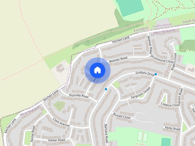 Millbank Street, Wolverhampton, West Midlands, WV11