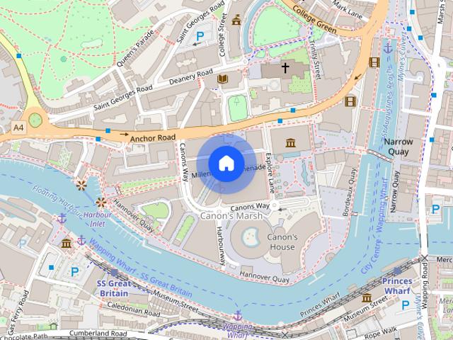 Millennium Promenade, Bristol, BS1