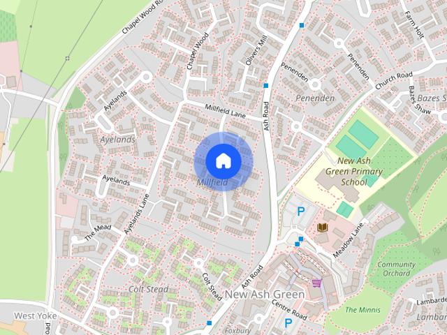 Millfield, New Ash Green, Longfield