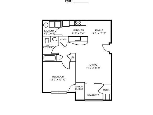 Millview Apartment Homes 2 Bedroom Apartment for Rent at 100 Cobblestone Dr, Coatesville, PA 19320