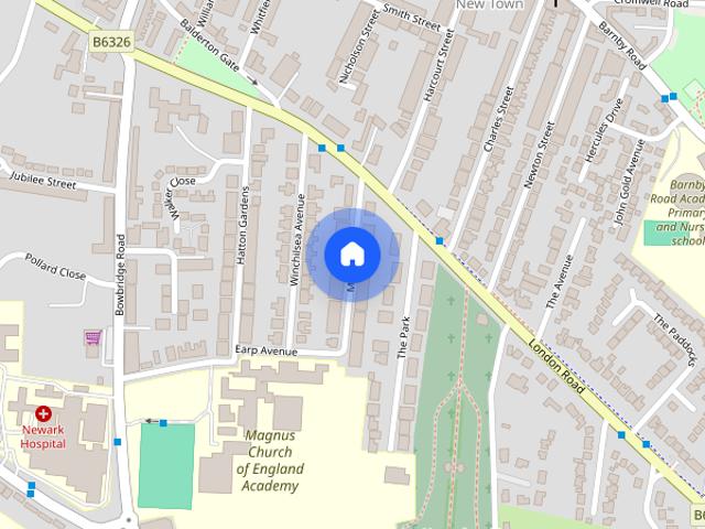 Milner Street, Newark, Notts, NG24