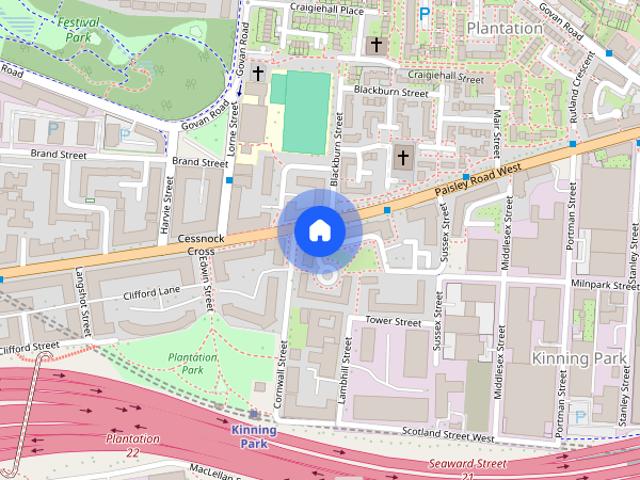Milnpark Gardens, Glasgow, G41