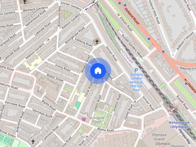 Milson Road, West Kensington, London, W14