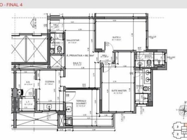 Mirai Patriani 91m2 2 Suítes,Lavabo,Sala,Cozinha,2 Vagas,Varanda Gourmet,Deposito