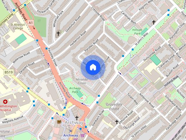 Miranda Road, Archway, N19