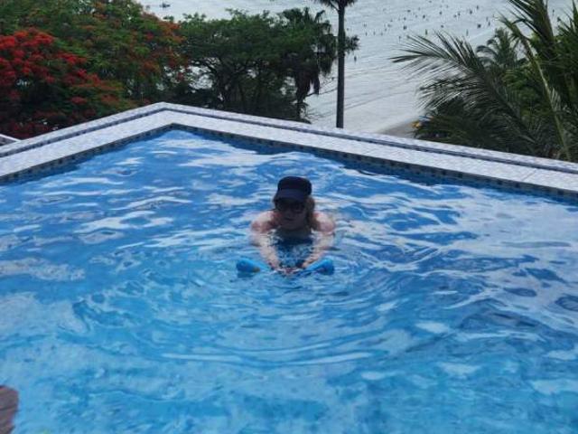 Mirante de Barequeçaba vista paradisíaca da piscina