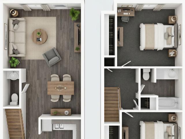 Mission Village Apartments 1 Bedroom Apartment for Rent at 1106 Prospect Ave, Santa Rosa, CA 95409