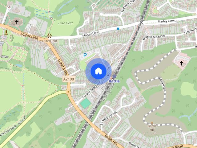 Mitre Way, Battle, TN33