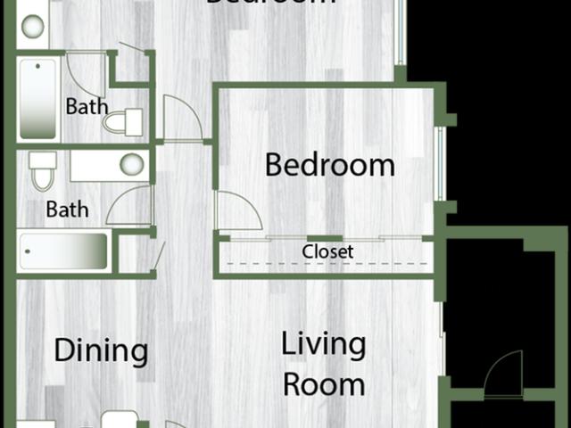 Montana on Butler 1 Bedroom Apartment for Rent at 2122 W Butler Dr, Phoenix, AZ 85021