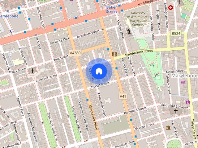 Montagu Mansions, London, W1U