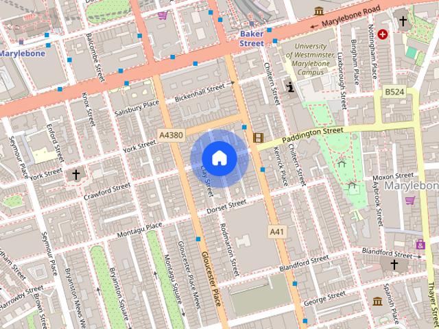 Montagu Mansions, London, W1U