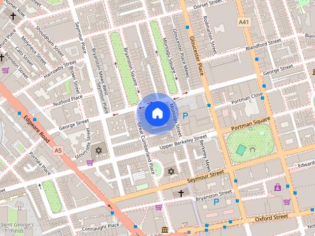 Montagu Mews South, Marylebone, London, W1H