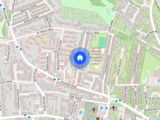 Montague Road, Hucknall, Nottingham, Nottinghamshire, NG15