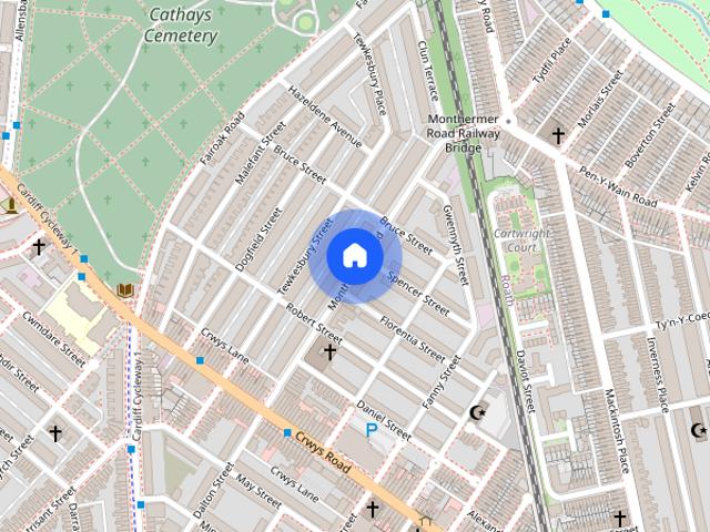 Monthermer Road, Cardiff, CF24