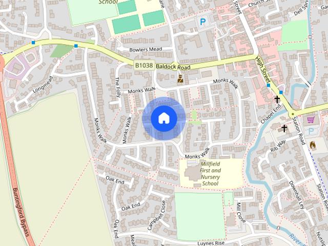 Monks Walk, Buntingford