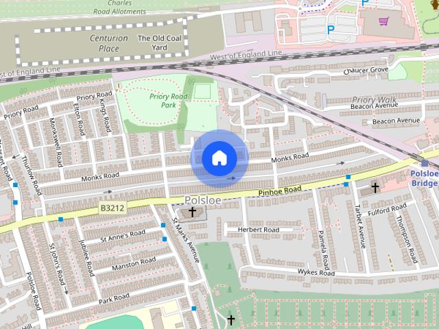 Monks Road, Mount Pleasant, Exeter