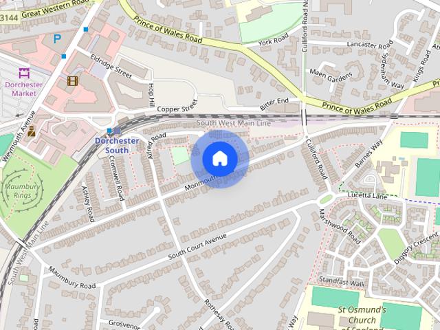 Monmouth Road, Dorchester, Dorset, DT1