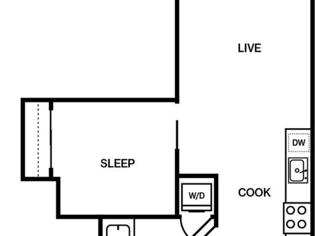 Monogram Apartments 1 Bedroom Apartment for Rent at 421 25th St, Oakland, CA 94612 Northgate Waverly