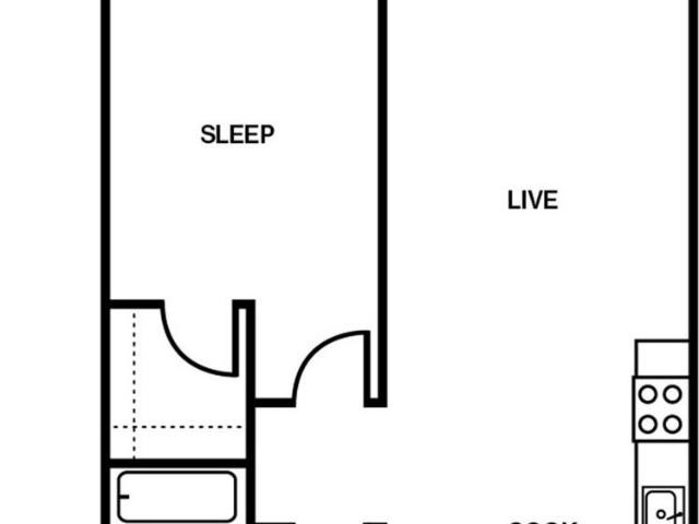 Monogram Apartments 1 Bedroom Apartment for Rent at 421 25th St, Oakland, CA 94612 Northgate Waverly
