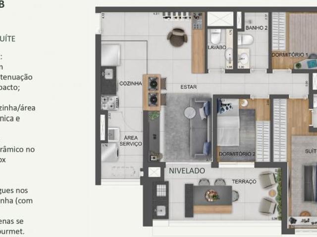 #MOÓCA BELO LANÇAMENTO: MOÓCA CITTÀ APTO 135+DEP M² 3 DORM 1 SUITE 2 VAGAS