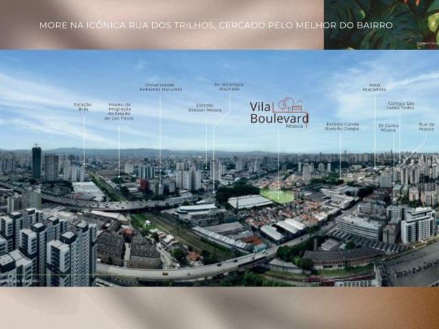 #MOÓCA RUA DOS TRILHOS BOULEVARD MOÓCA APTOS 25,34 E 37 M² COM SUITE