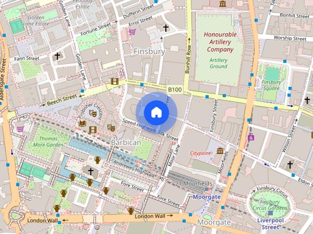 Moor Lane, Cripplegate, EC2Y