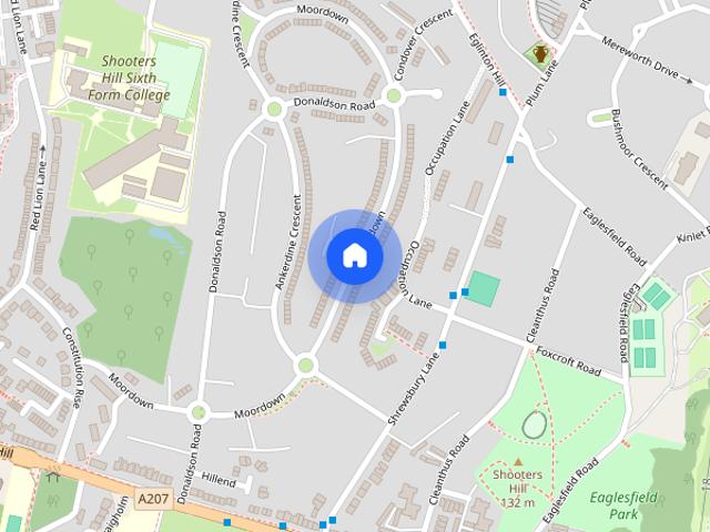 Moordown, Shooters Hill, SE18