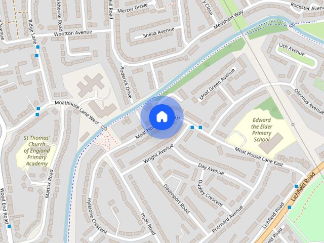 Moathouse Lane East, Wednesfield, Wolverhampton, WV11