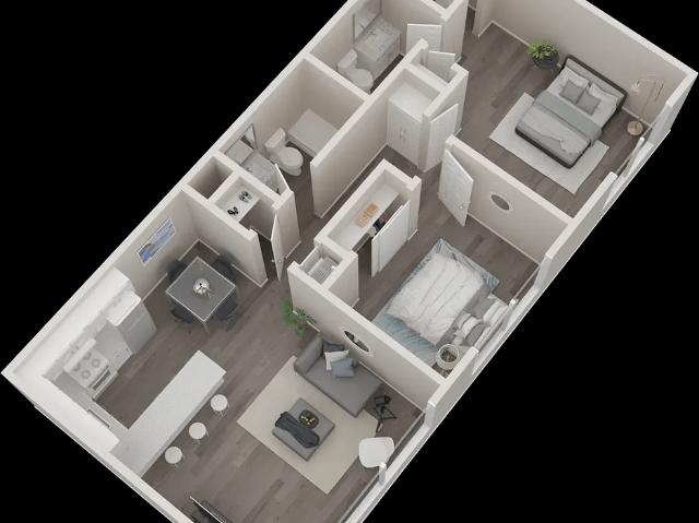 Mode 2 Bedroom Apartment for Rent at 1945 Bell St, Sacramento, CA 95825