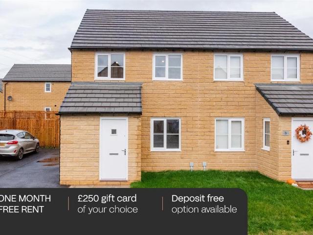 Model Walk, Creswell, S80 3 bed semi detached house to rent £1,095 pcm £253 pw