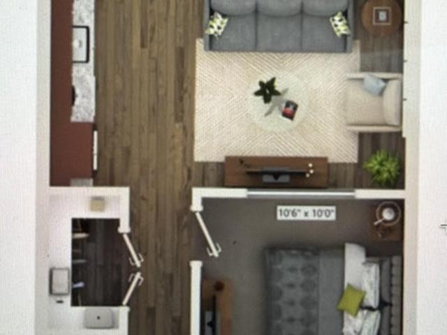 Modern 1 bedroom apartment in the Triangle area