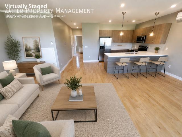 Modern 2BR/1BA Apartment with In Unit Laundry & Mini Split A/C