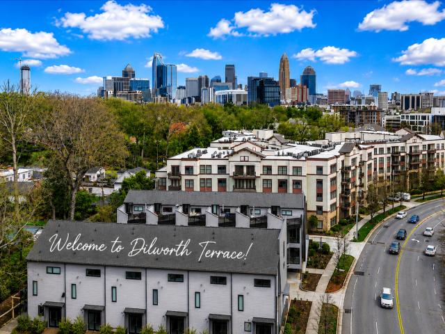 Modern Dilworth Townhome | 3BR/3.5BA | Private Rooftop Terrace | EV Charging | Walkable Location