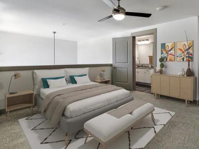 Modern Furnished Room with Private Bath