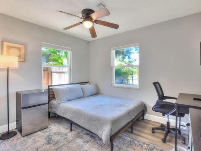 Modern Home with Backyard – Workspaces, Mini Fridges & TVs in Every Room
