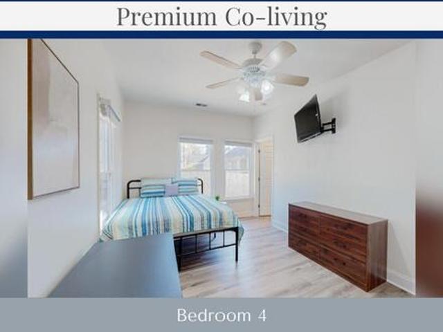 Modern Luxury PadSplit in Atlanta with Workspaces, High End TVs & Easy Transit Access