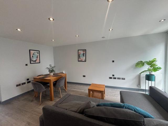 Modern spacious two bed balcony flat