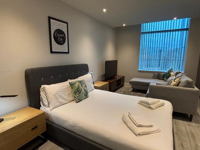 Modern Studio in Bracknell with free Parking Has an Apartment