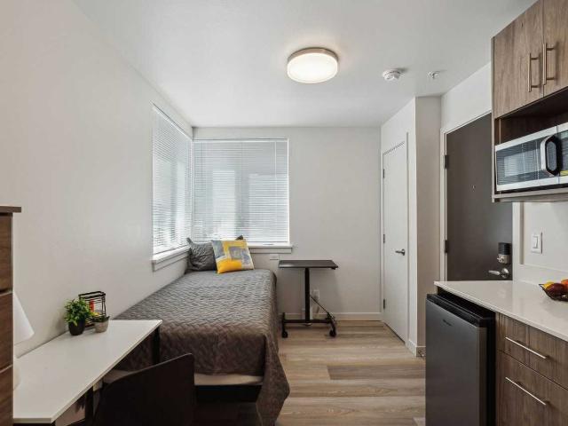 Modern Studio Living Just Steps from UW — The Row Apartments Studio Apartment for Rent at 4741 18th Ave Ne, Seattle, WA 98105 University District