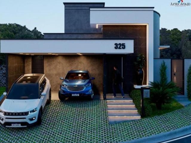 Moderna Casa Térrea no Condomínio Reserva da Mata em Mogi Mirim